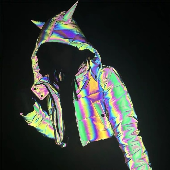 Jackets & Coats | Unicorn Reflective Jacket | Poshmark